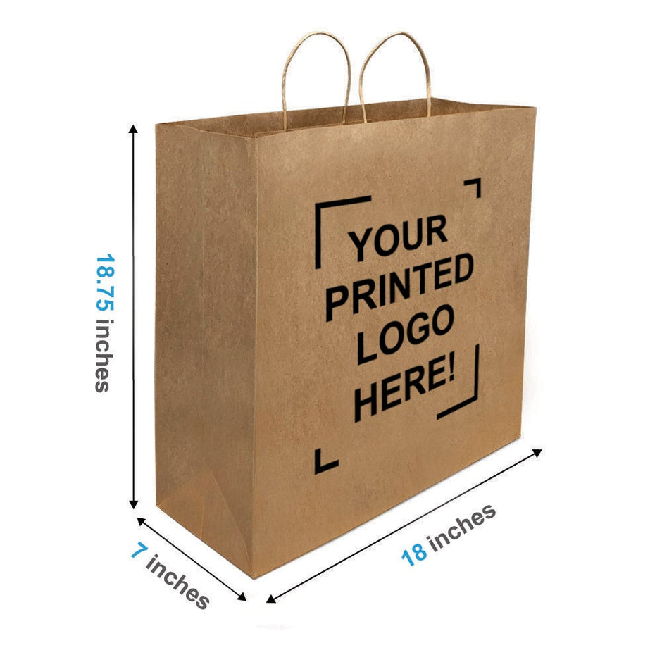 Custom Print Paper Bag | Kis Paper | Free Shipping Across US